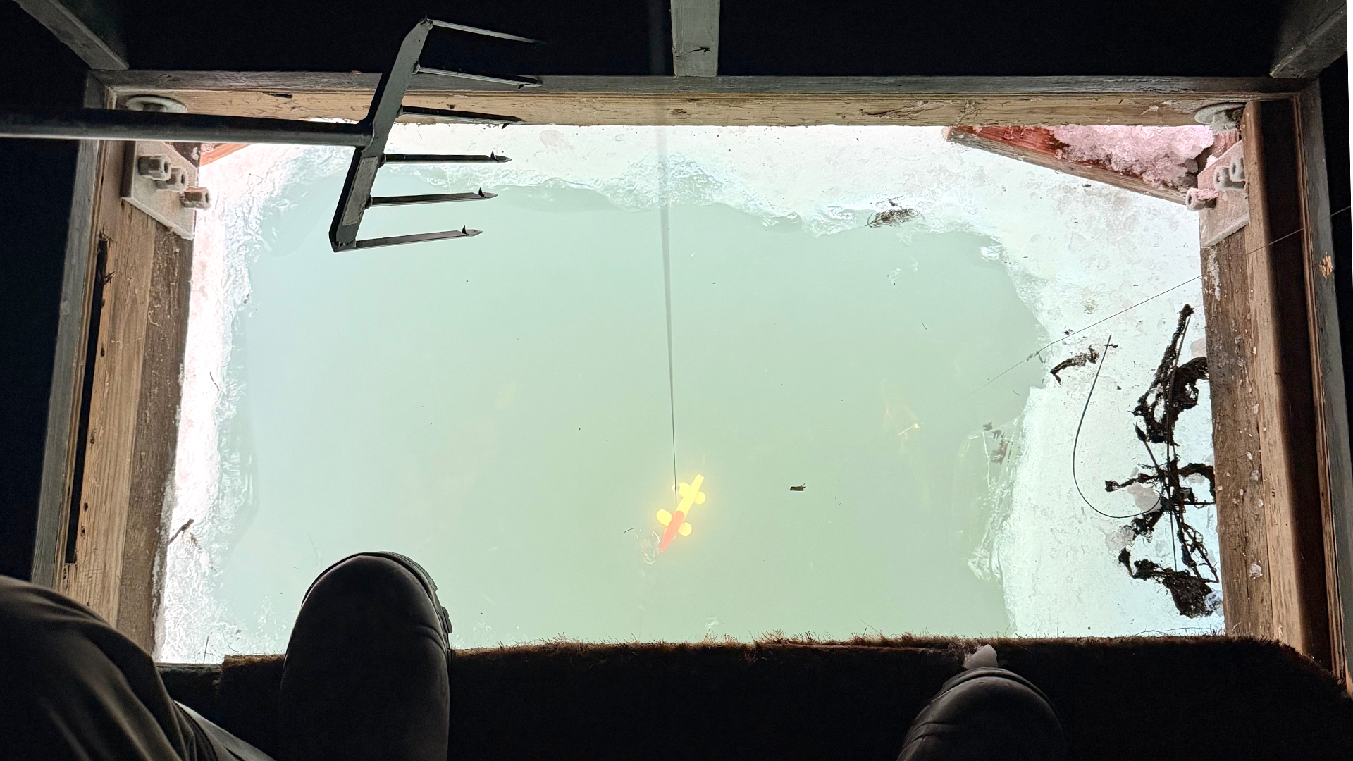 Darkhouse Spearing in Northern Minnesota: Tradition Passed Down Through ...